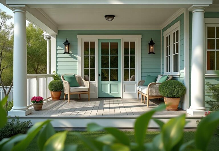 Porch Paint Colors: Transform Your Home's Curb Appeal Today! - Decor Angle
